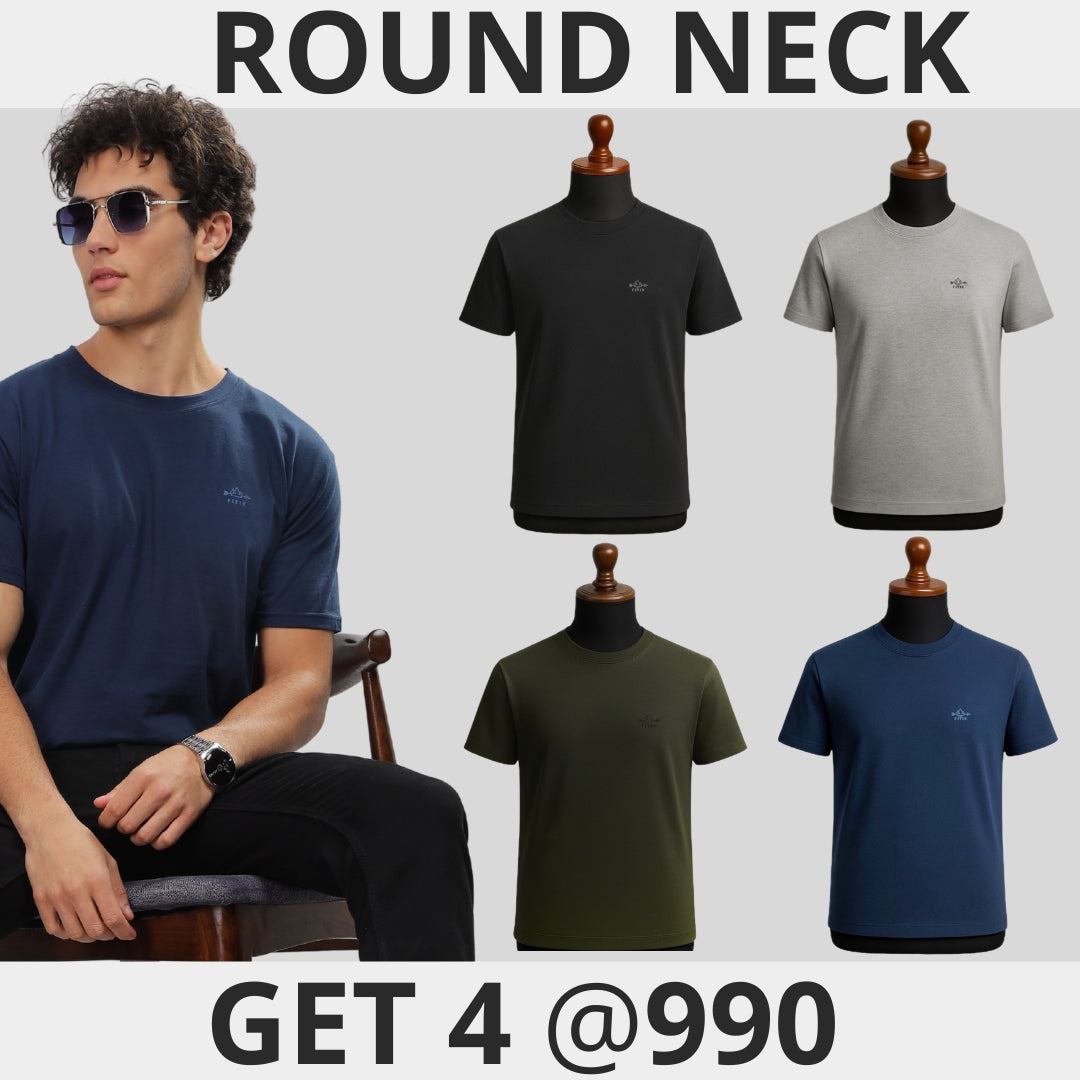 Combo - Round Neck – Thefitin.in